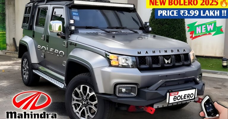 Mahindra Launches 2025 Model 9-Seater Bolero With Impressive Safety Features and Mileage – Check ...